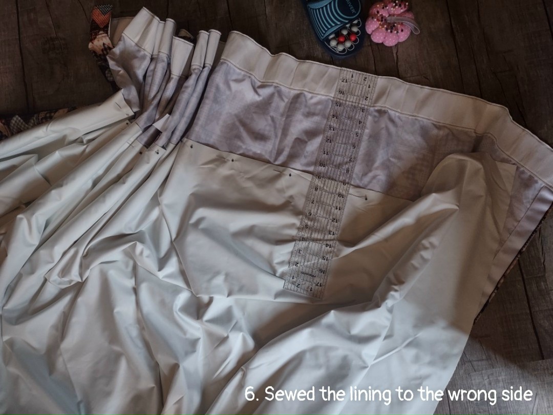 DIY curtain-making – Begin life at forty